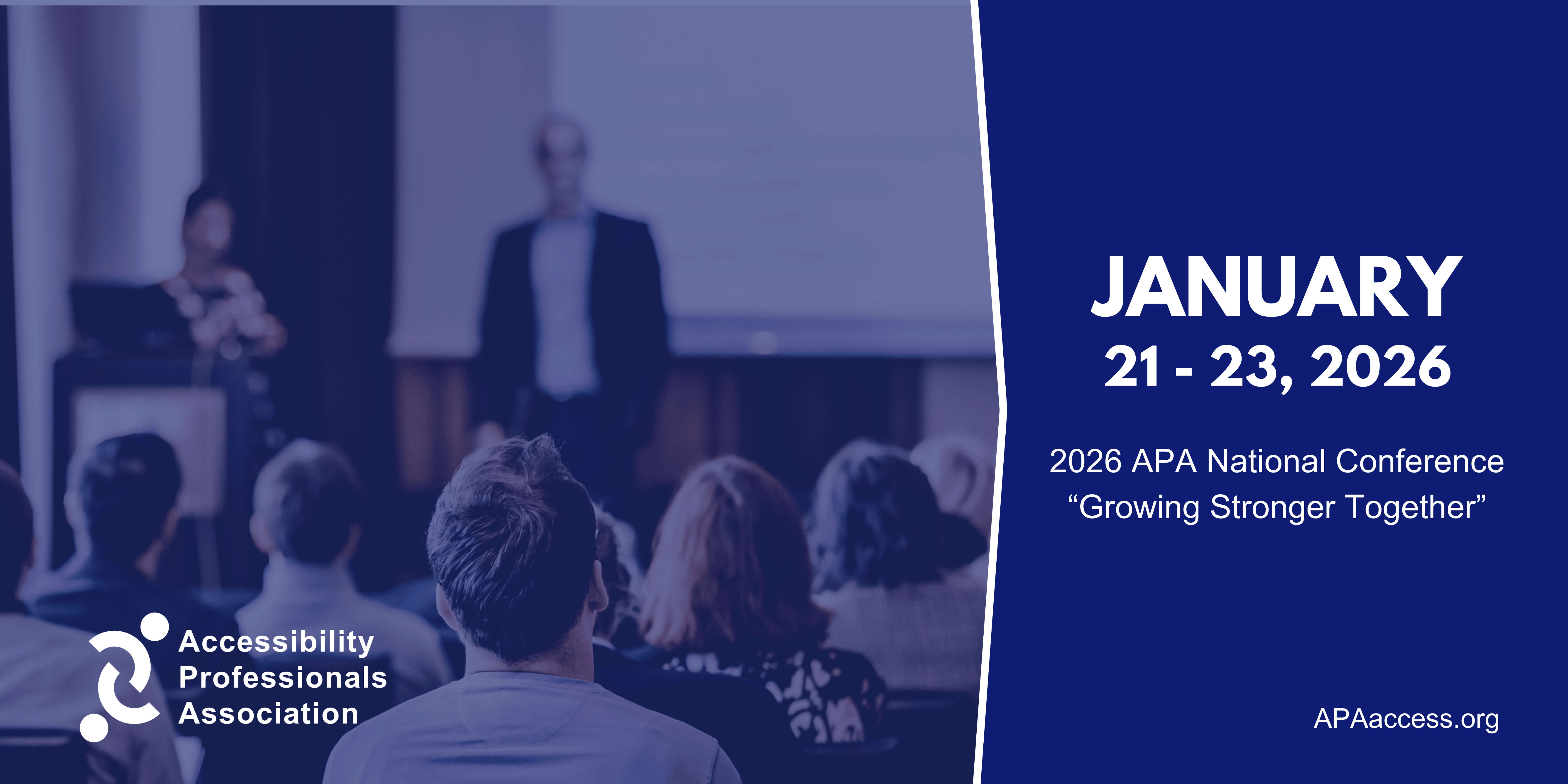 APA National Conference - Accessibility Professionals Association